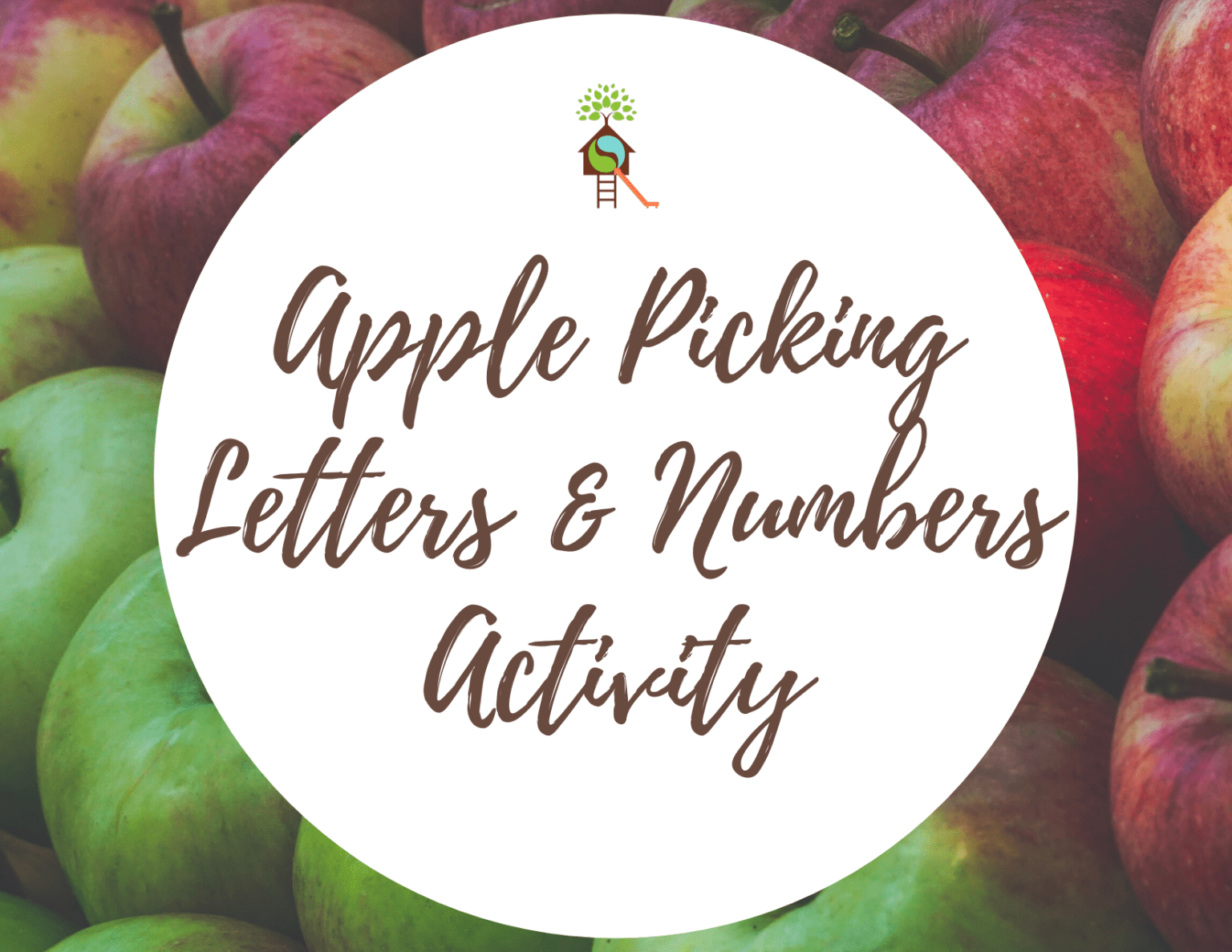 Apple Picking Letters & Numbers Identification