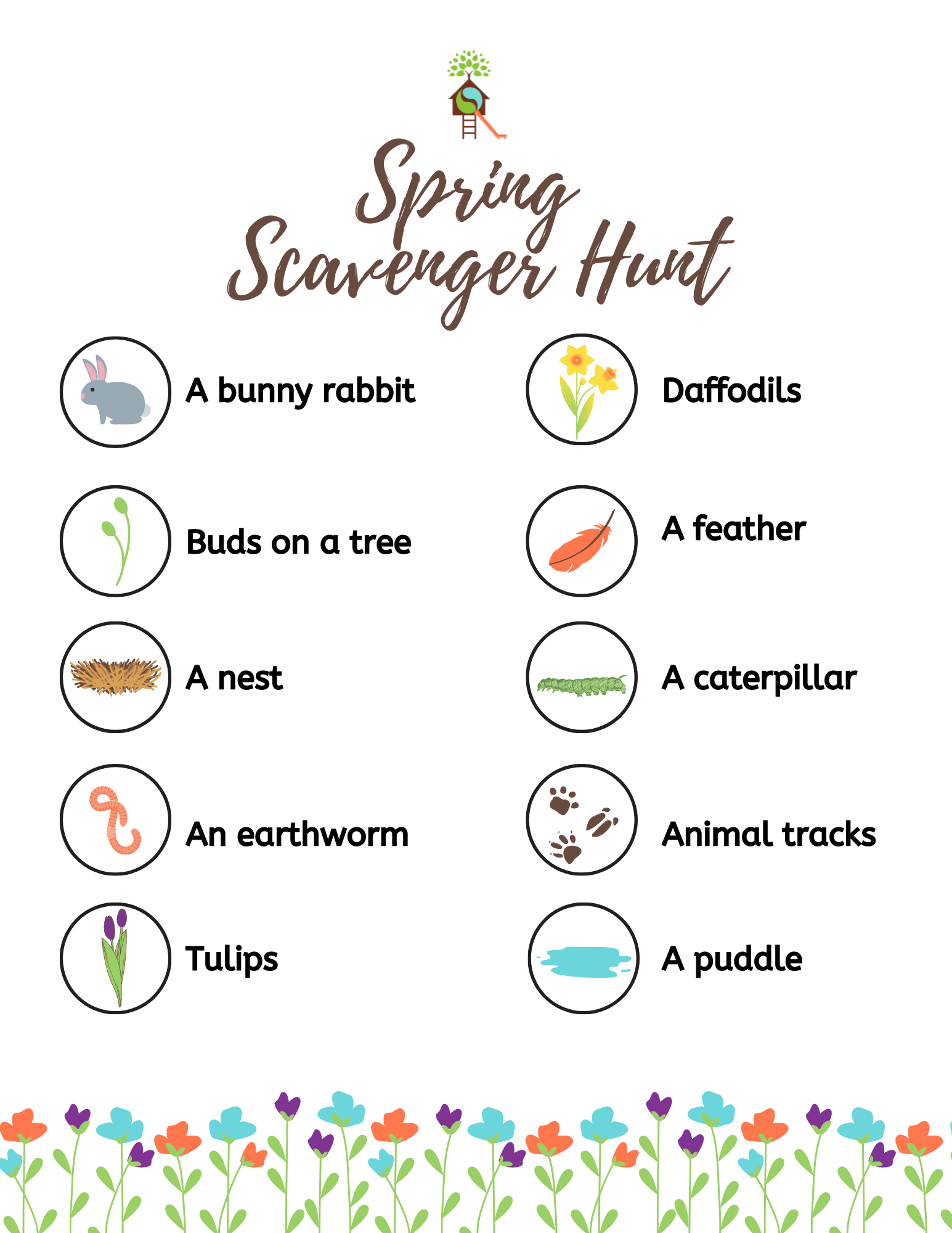 Spring Scavenger Hunt