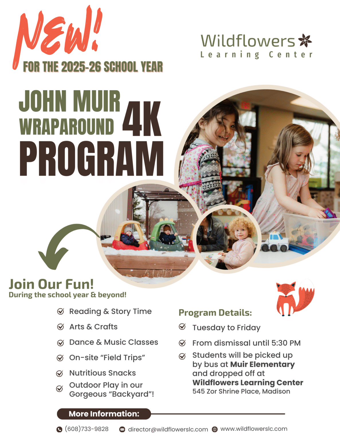 Wildflowers Learning Center | 4K Program